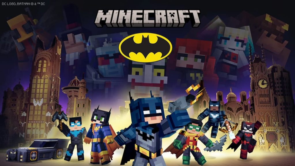 All Villans and Locations in Minecraft Batman DLC - Gamer Journalist