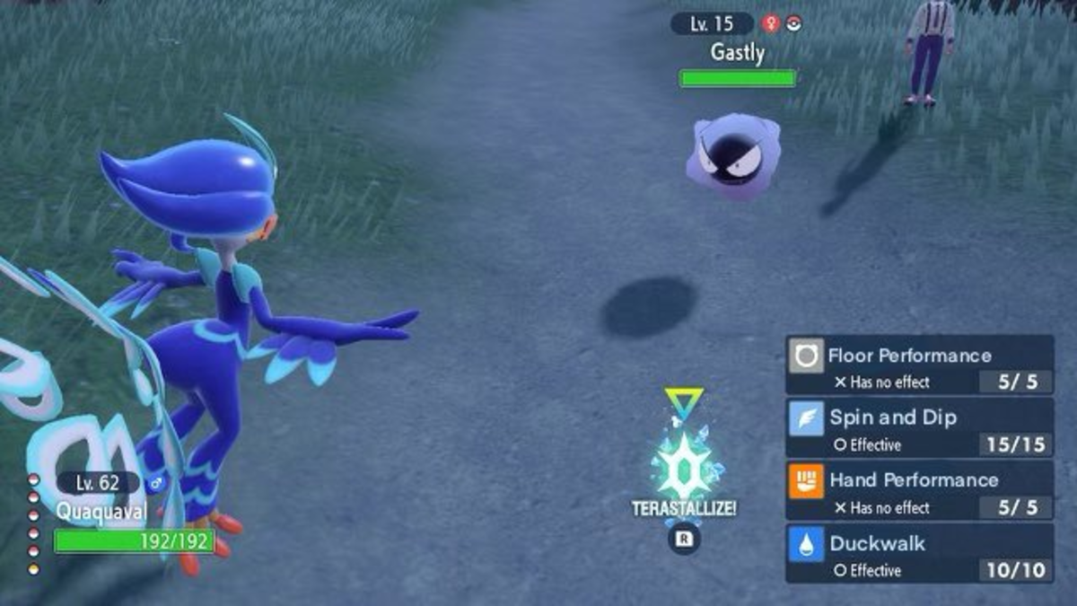 Best Quaquaval Moveset in Pokemon Scarlet and Violet | Gamer Journalist