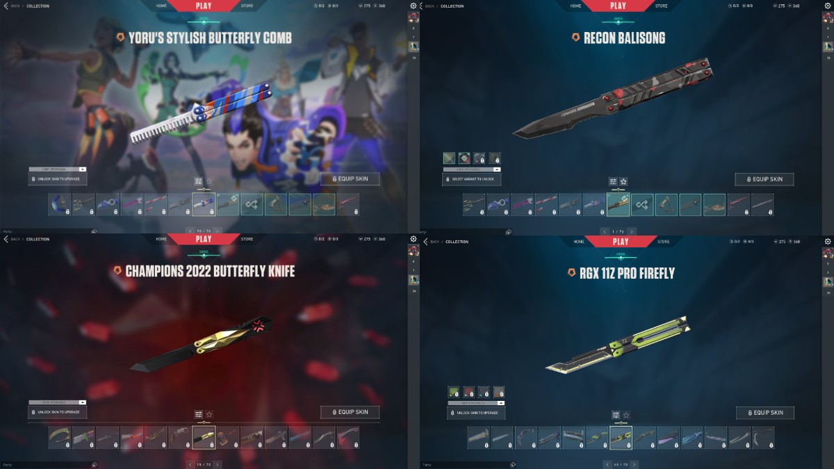 All VALORANT Butterfly Knife Skins, Ranked | Gamer Journalist