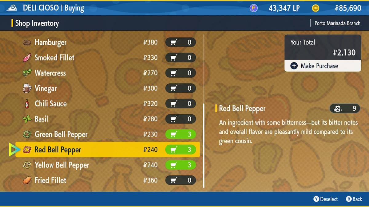 How to Get All Bell Peppers in Pokémon Scarlet and Violet | Gamer ...