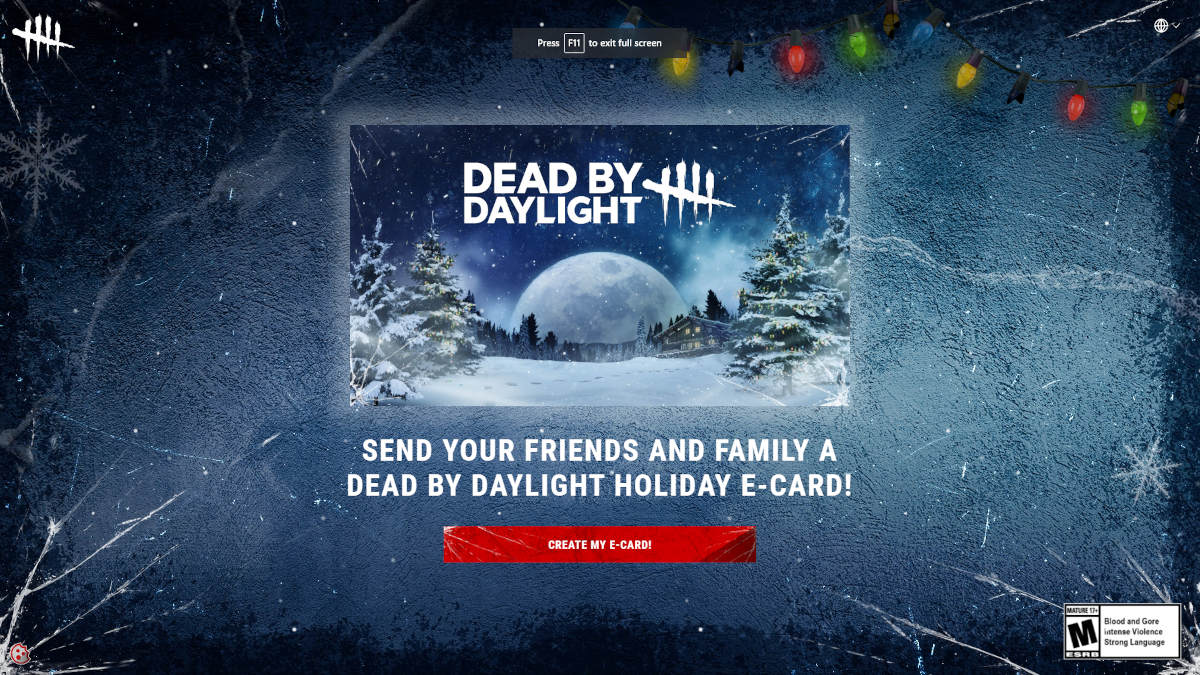 How to Send Your Loved One a Creepy Holiday Greeting With Dead by ...