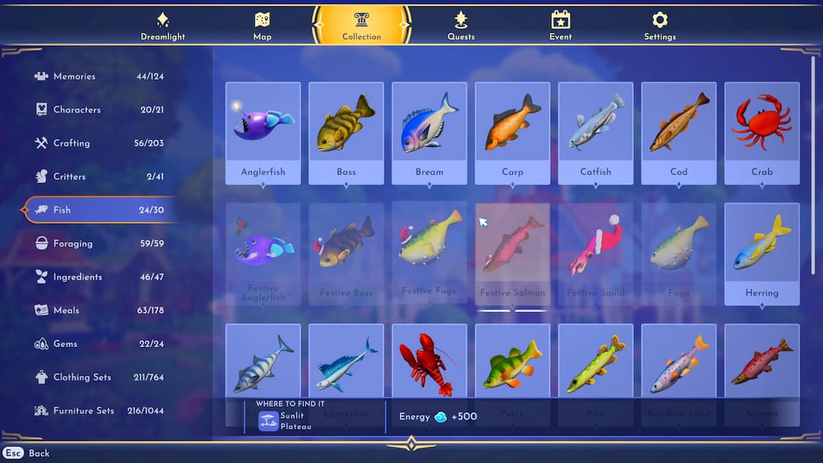 How to Complete the Even Fish Are Festive Quest in Disney Dreamlight Valley