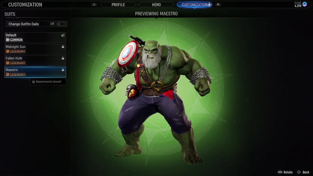 All Suits in Midnight Suns Ranked