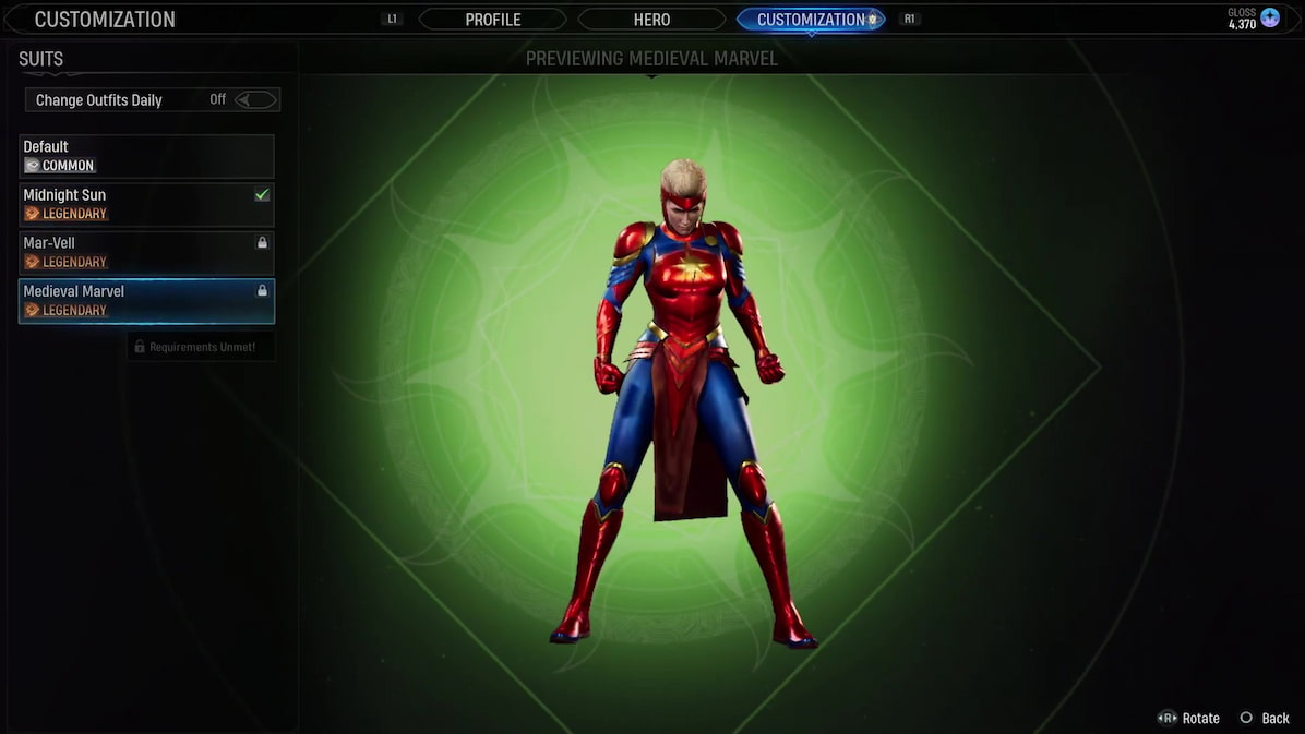 All Suits in Midnight Suns Ranked