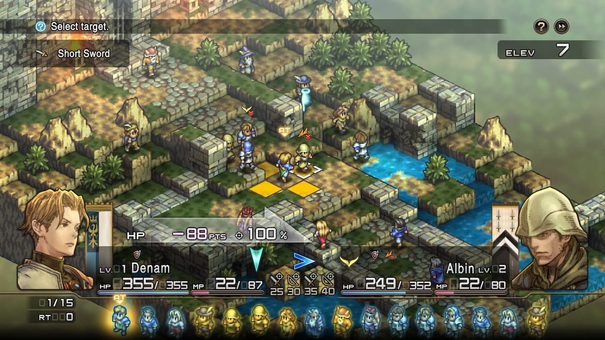 Fastest Route to Completing the Hanging Gardens in Tactics Ogre: Reborn ...