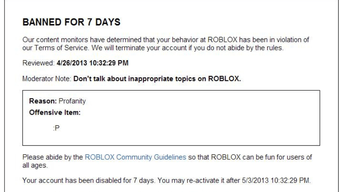 Top 10 Best Dumb Roblox Bans | Gamer Journalist