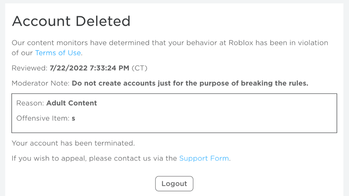 Top 10 Best Dumb Roblox Bans | Gamer Journalist