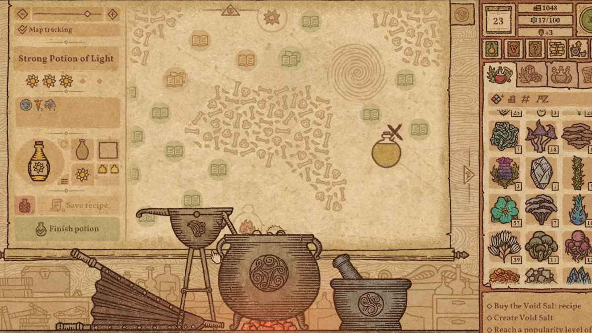 Potion Craft Map - Fully Revealed | Gamer Journalist