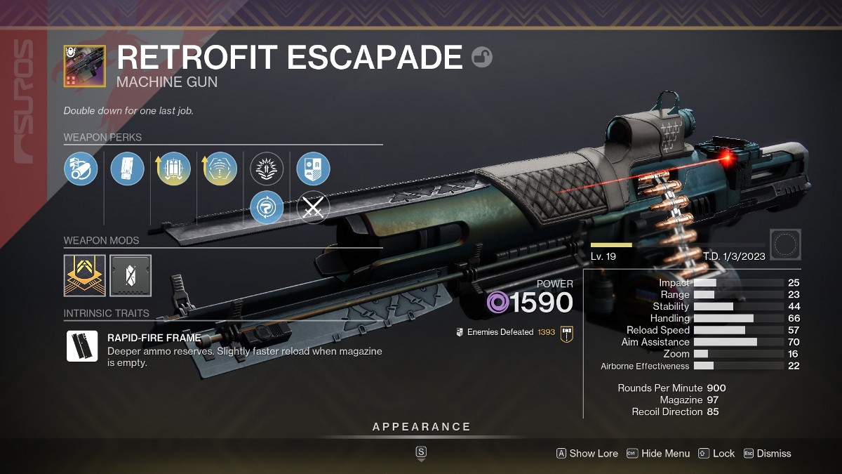 Destiny 2 Retrofit Escapade Will Destroy Bosses - Is It Broken? | Gamer ...