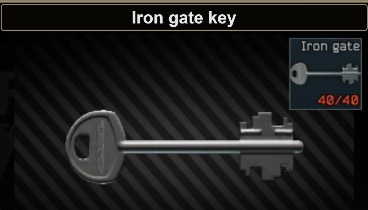 How to Get Iron Gate Key in Escape from Tarkov | Gamer Journalist