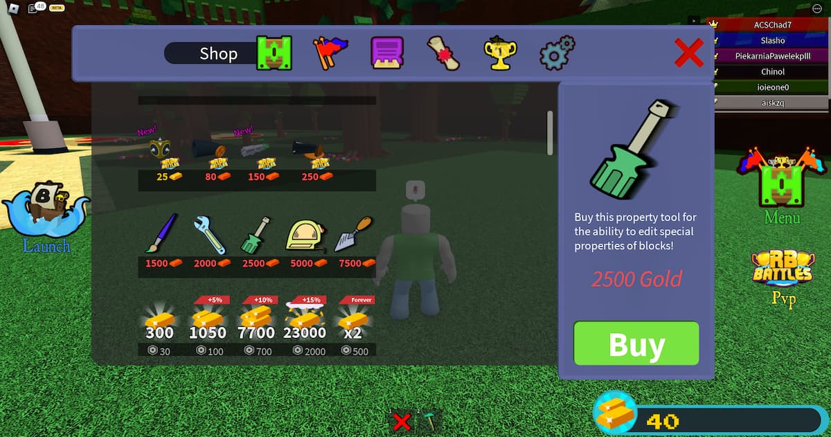 How to Build an AFK Farm in Roblox Build a Boat for Treasure | Gamer ...