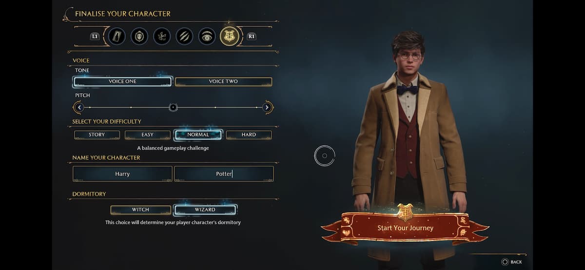 How to Make Harry Potter in Hogwarts Legacy - Character Customization Guide | Gamer Journalist