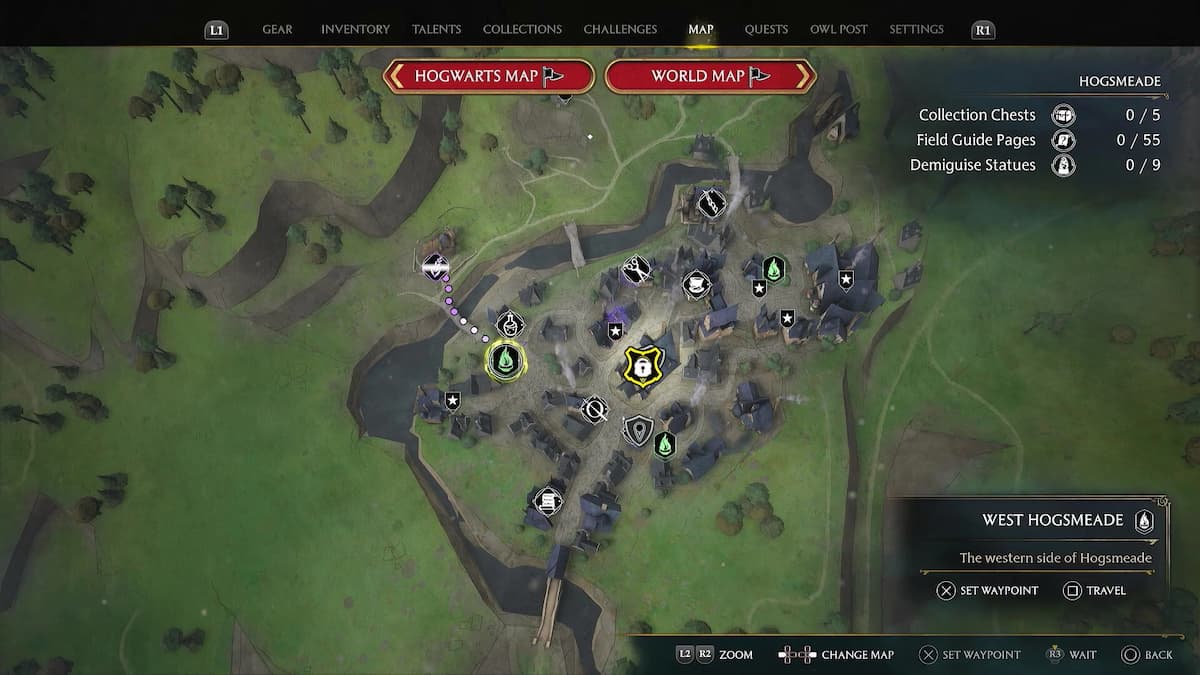 What All Map Icons Mean in Hogwarts Legacy | Gamer Journalist