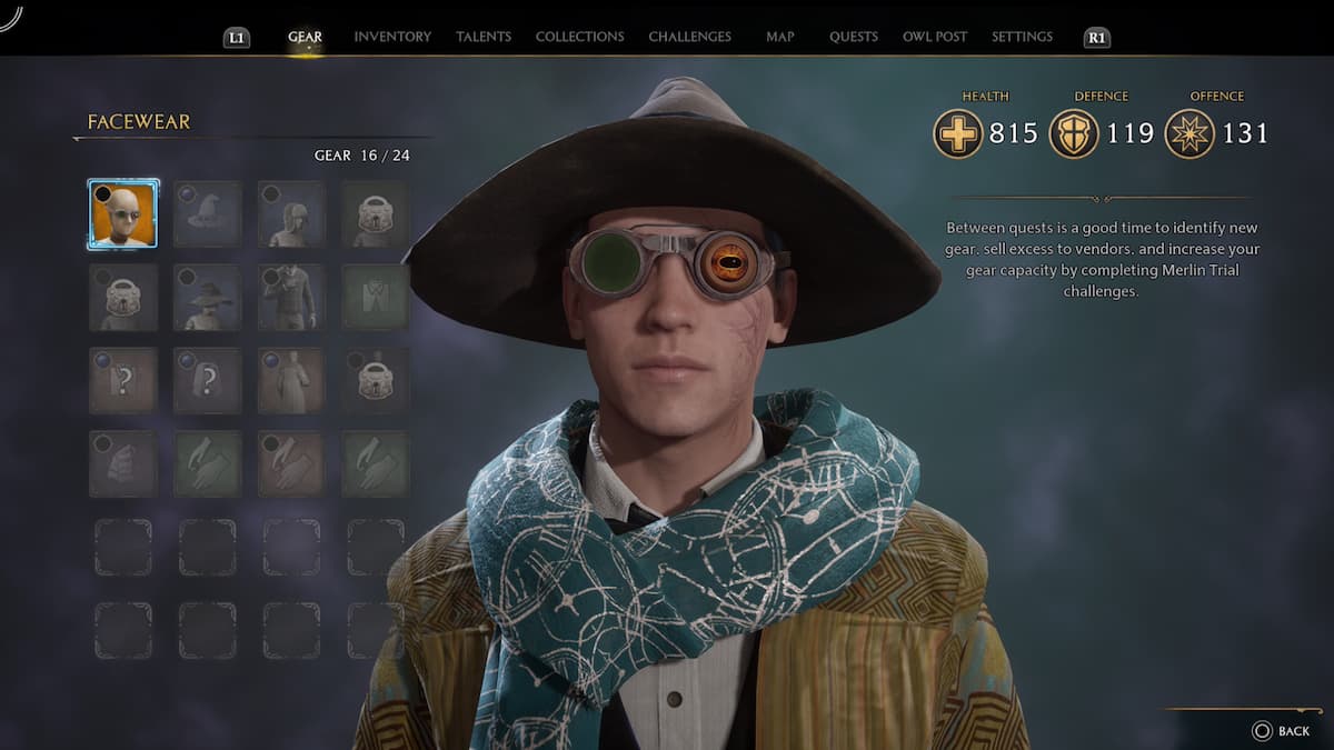 What to Do When Gears Slots Are Full in Hogwarts Legacy? | Gamer Journalist