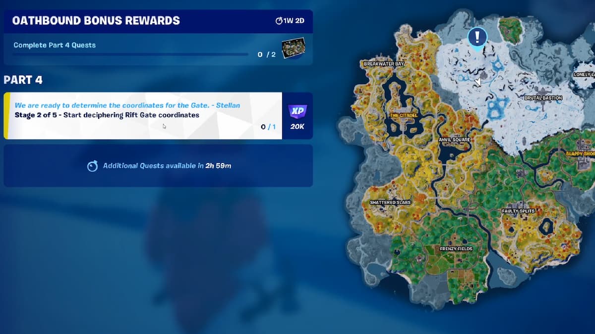 How to Decipher Rift Gate Coordinates – Fortnite Oathbound Quest Guide ...