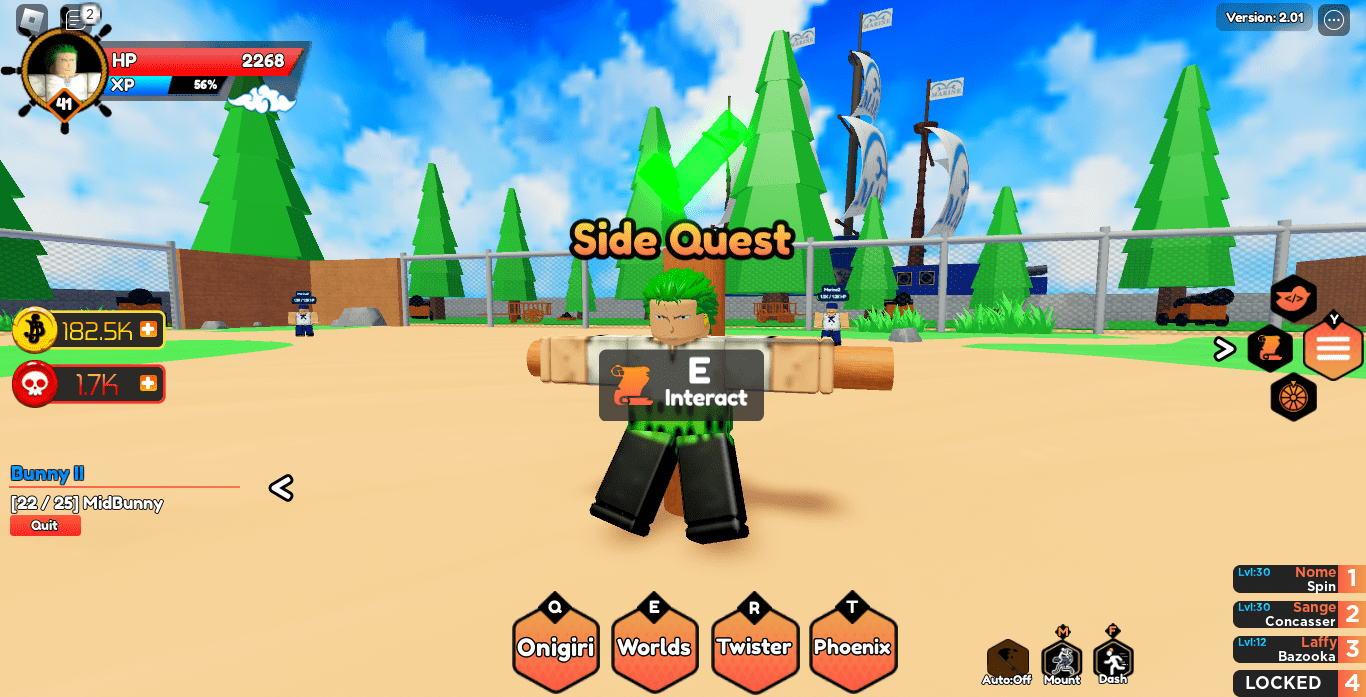 Where to find all of the side quests in Piece Adventures Simulator ...