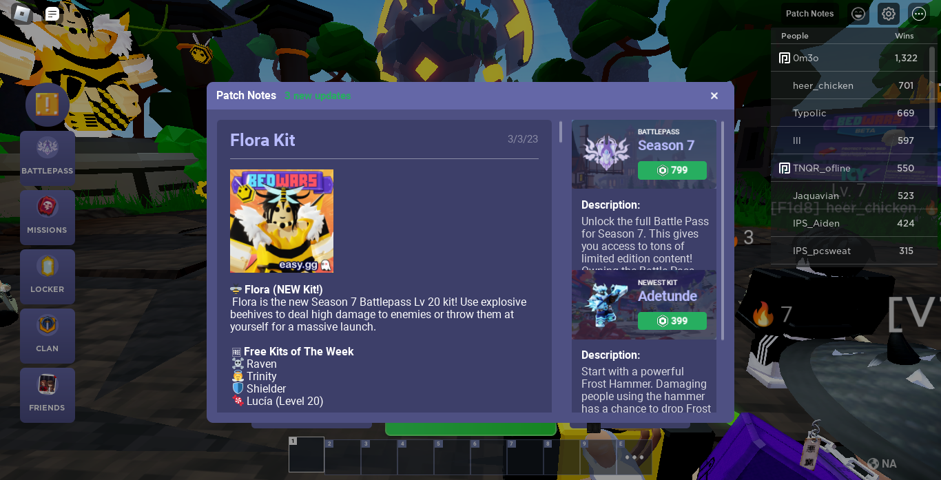 How to get the Flora Kit in Roblox Bedwars | Gamer Journalist