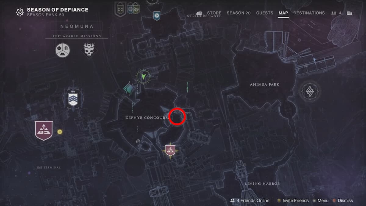 Where to Find the Zephyr Concourse Action Figure Location in Destiny 2 ...