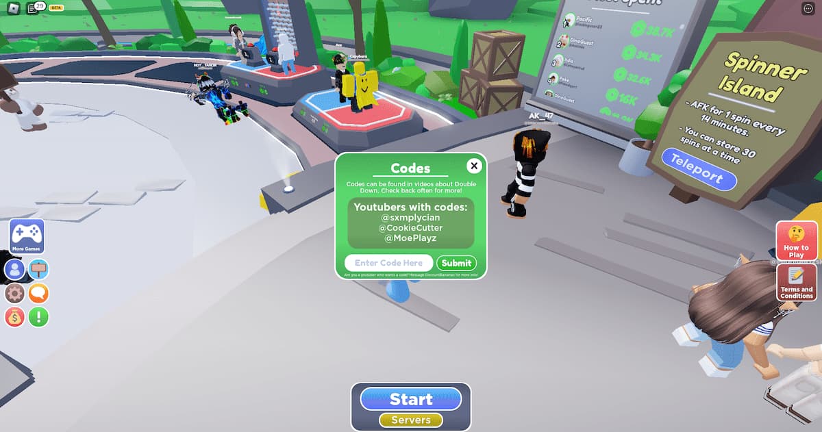 Double Down Codes | Gamer Journalist