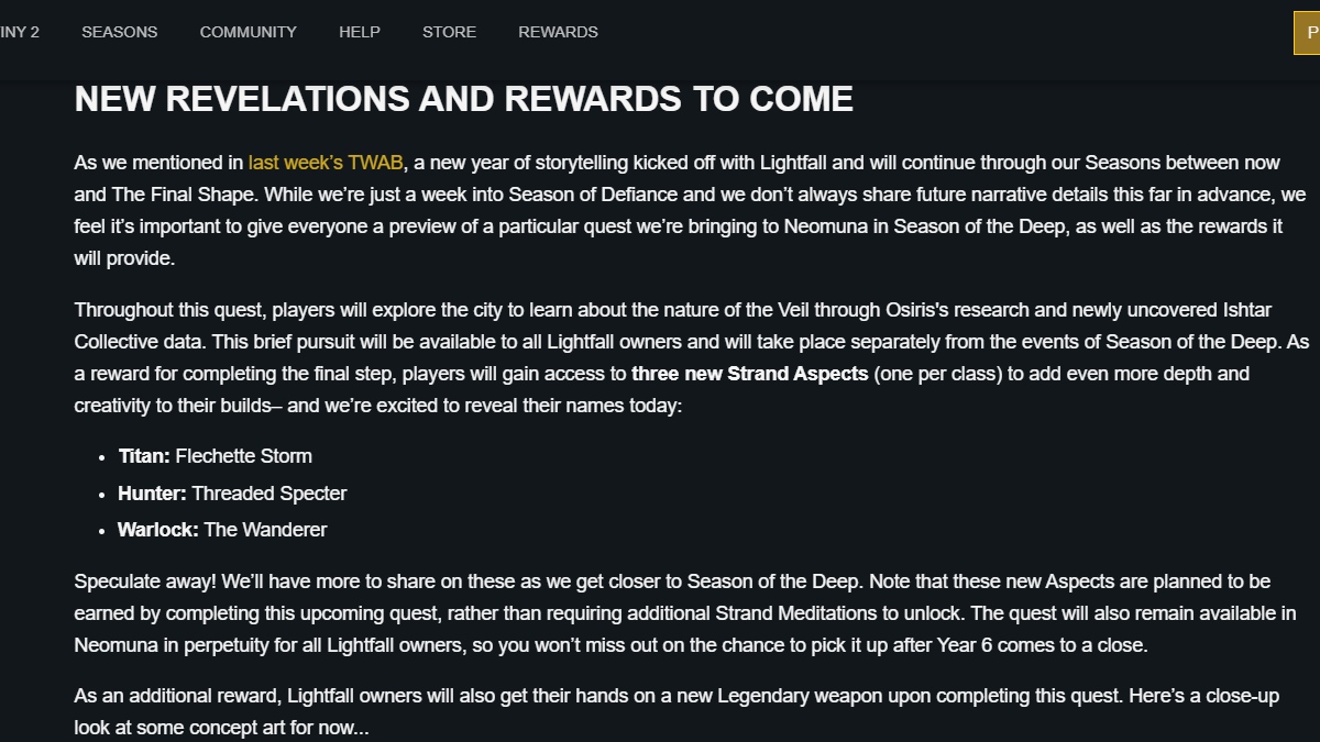 How to Get Threaded Specter Strand Aspect in Destiny 2 | Gamer Journalist