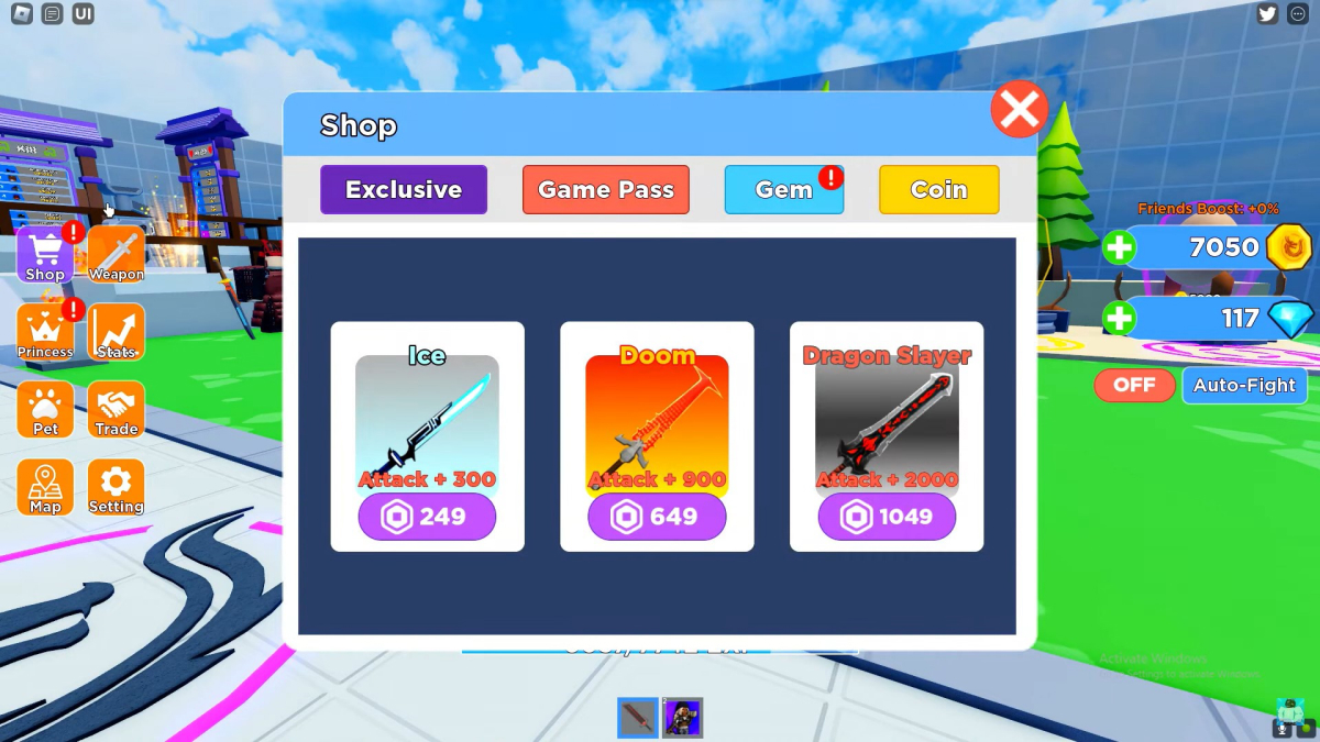 How To Get All Swords In Roblox Kill Monsters To Save Princess | Gamer ...