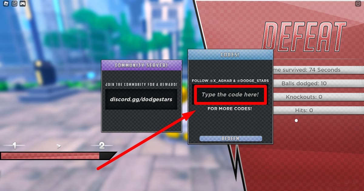 Roblox Dodge Stars Codes
