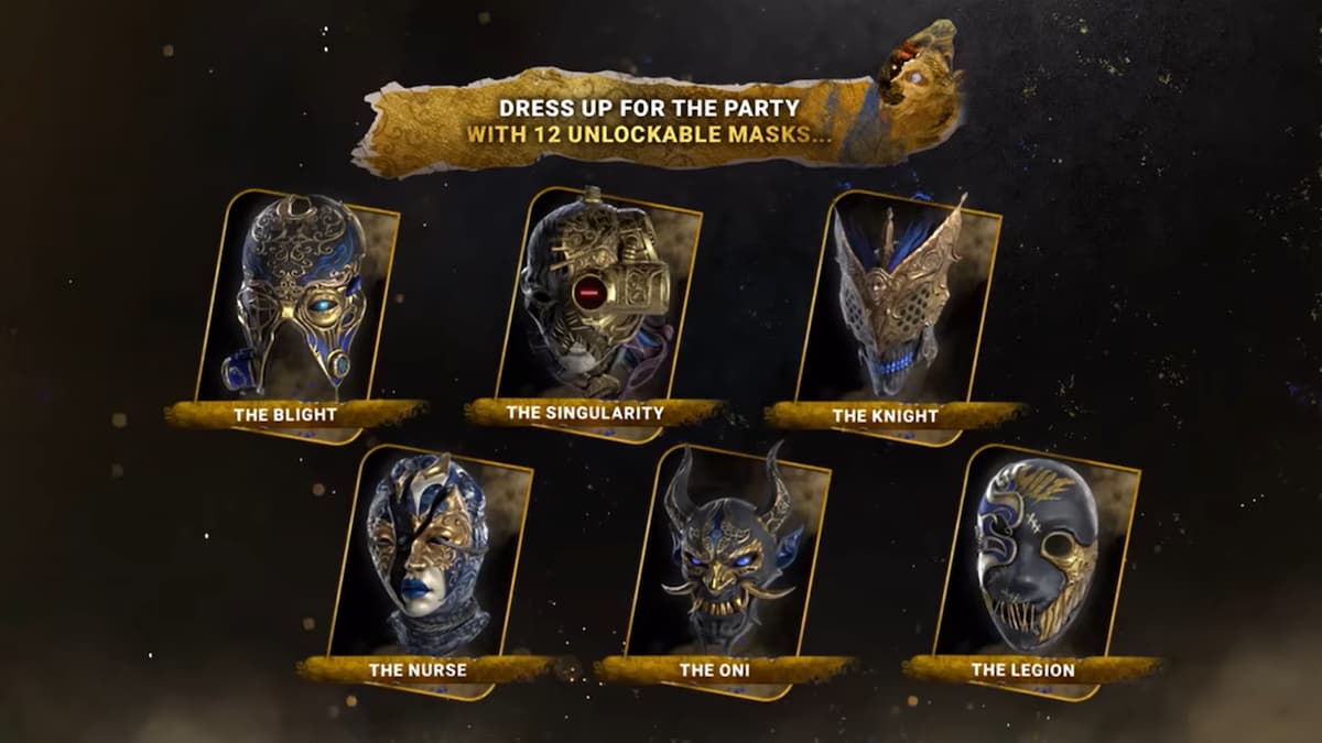 All Masks in the Dead by Daylight 2023 Twisted Masquerade Event | Gamer ...