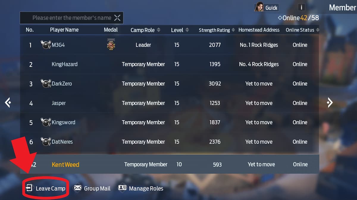 How to Join, Create, or Leave a Camp in Undawn | Gamer Journalist