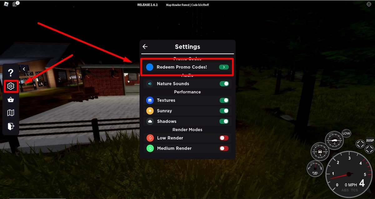 Off-Road Trail System Codes