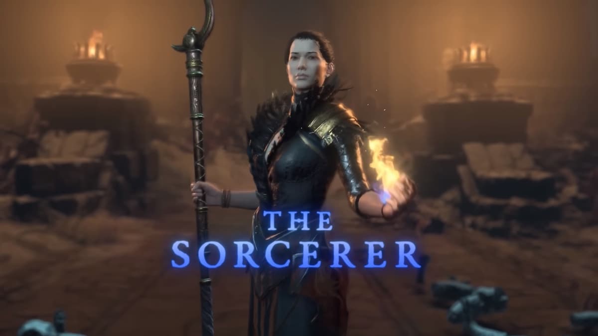Best Sorcerer Leveling Build for Diablo 4 for Season 1