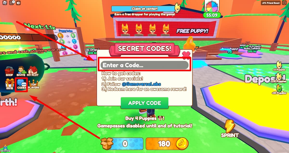Puppy Tycoon Codes