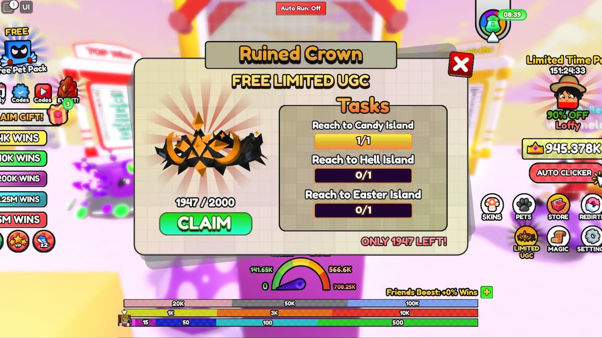 How to Get the Ruined Crown in Mushroom Races