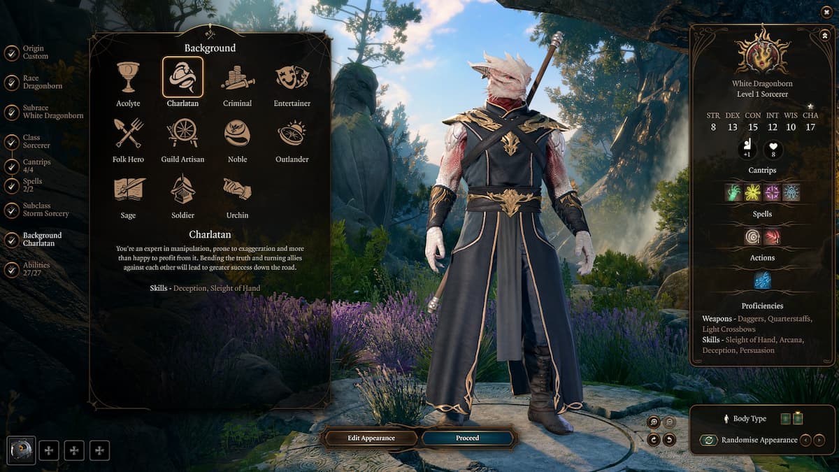 Best Background for Villain Playthrough in Baldur's Gate 3 (BG3 ...