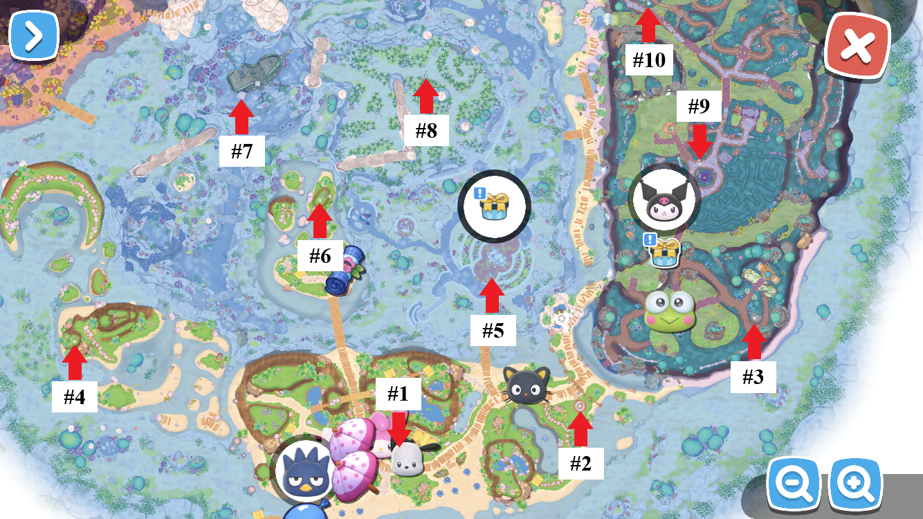 Where to Find All Mailboxes Locations in Hello Kitty Island Adventure ...