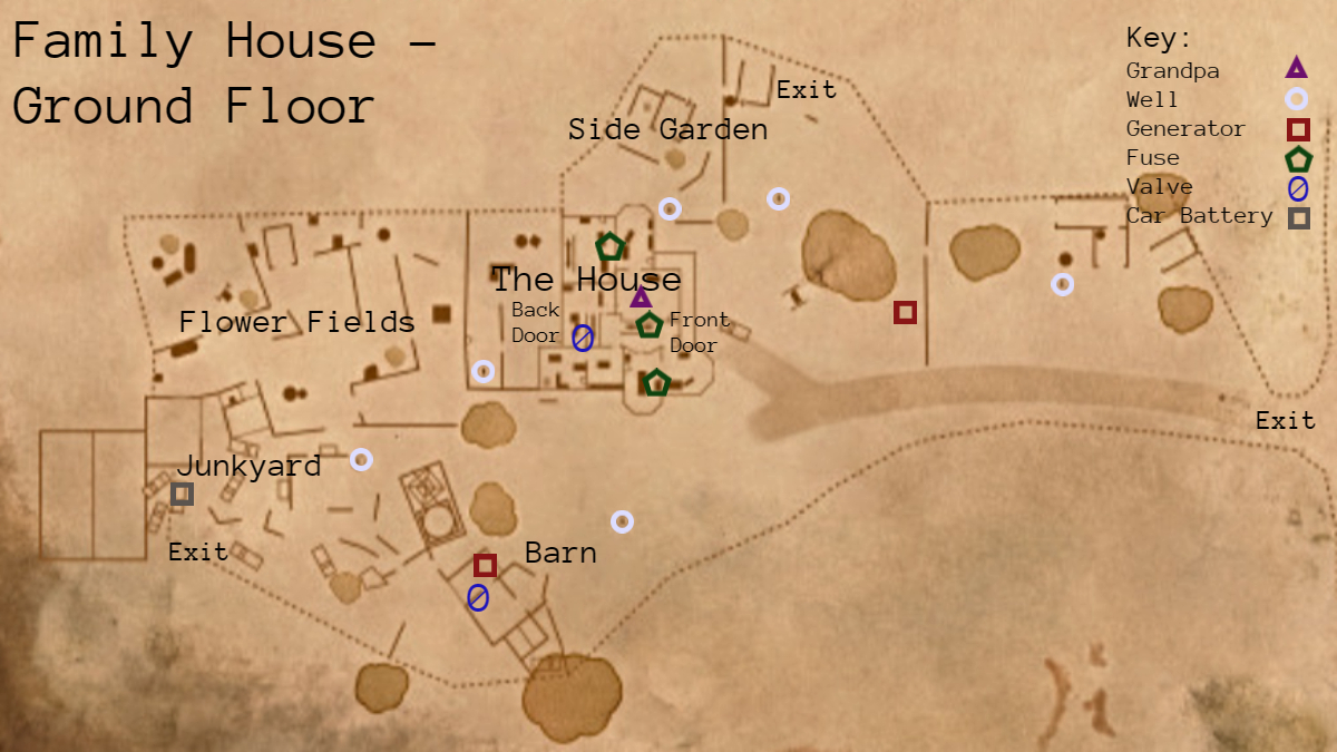 All Map Layouts in Texas Chainsaw Massacre | Gamer Journalist