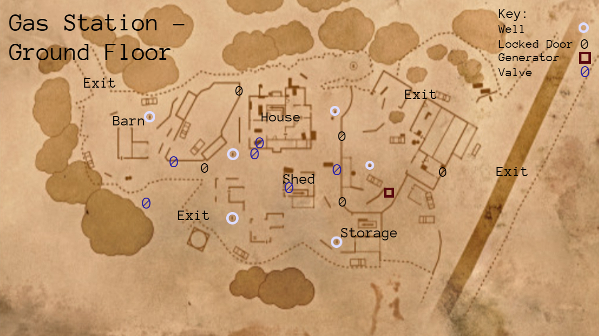 All Map Layouts in Texas Chainsaw Massacre | Gamer Journalist