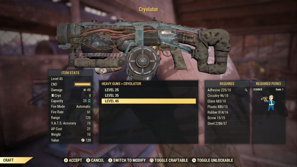 Where to Find the Cryolator in Fallout 76? | Gamer Journalist