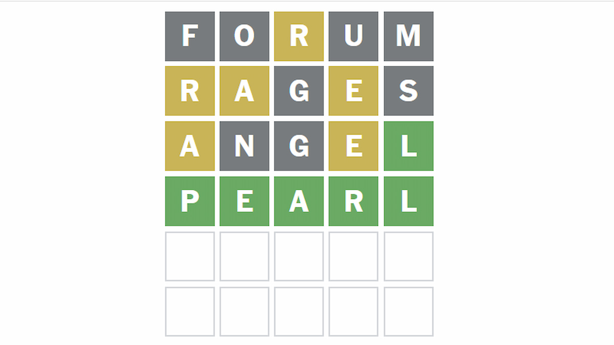 Answers for Wordle Today (March 2025)